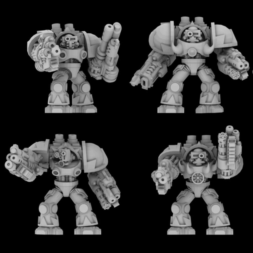 Epic 40k Miniatures & Proxies